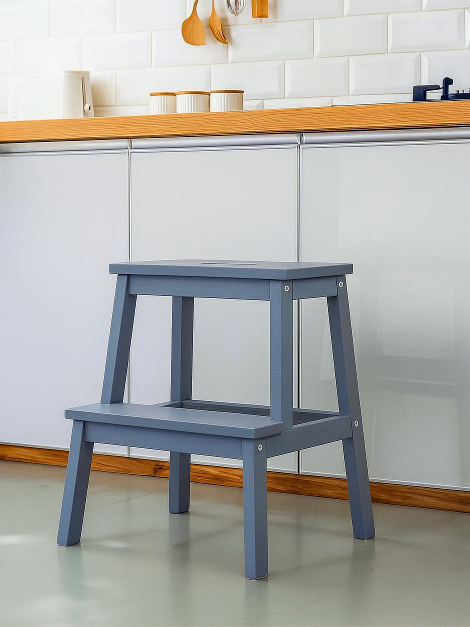 Табурет-стремянка BEKVAM беквэм стул лестница для кухни и дома нагрузка до 120 кг