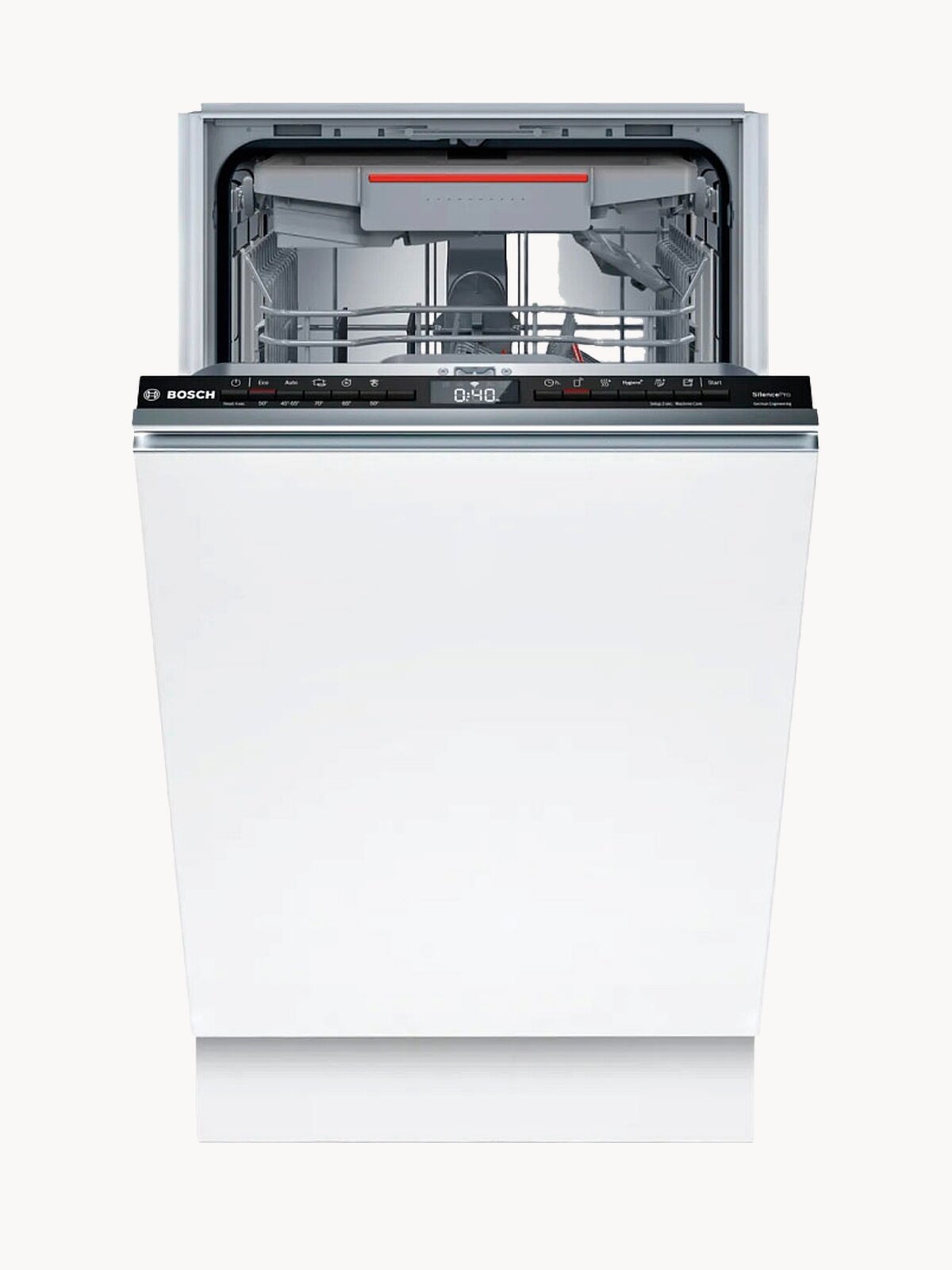 Bosch Встраиваемая посудомоечная машина узкая SPV4HMX55Q 45см, Serie 4, 10 комплектов, 5 программ, VarioDrawer, инвертор