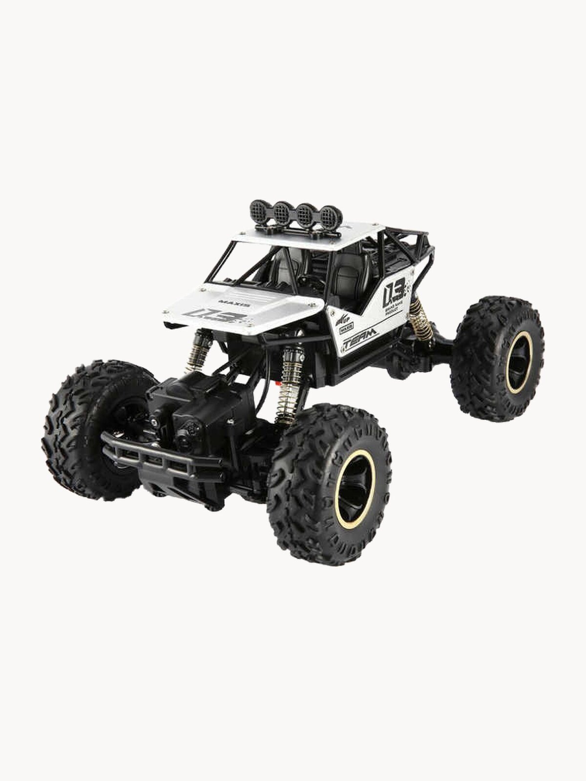 Внедорожник на пульте ДУ (радиоуправляемая машинка, полный привод) 28см - белый