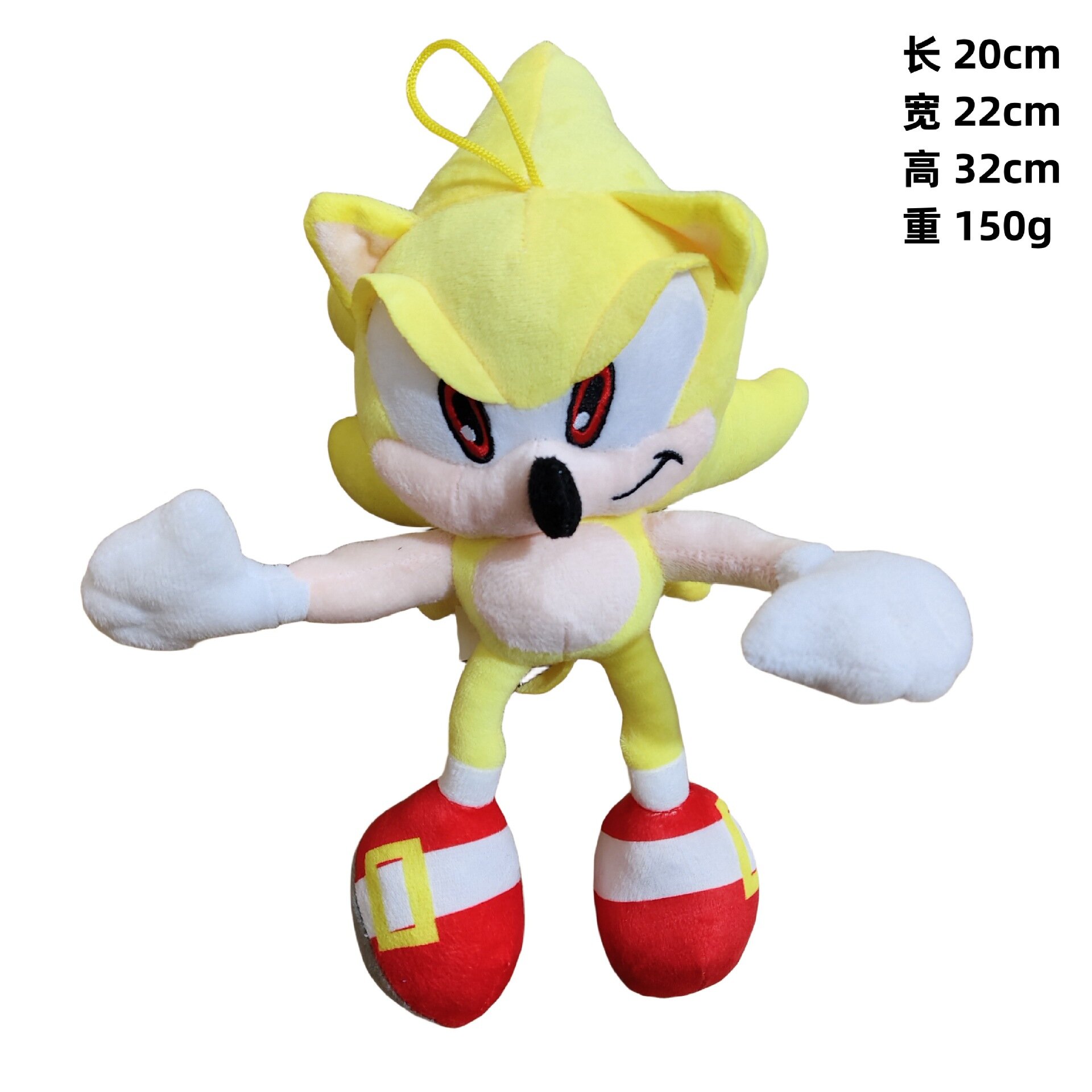 Трансграничный новый продукт Sonic the Hedgehog Super Sonic Mouse, плюшевая кукла, супер хвосты, супер игра Sony