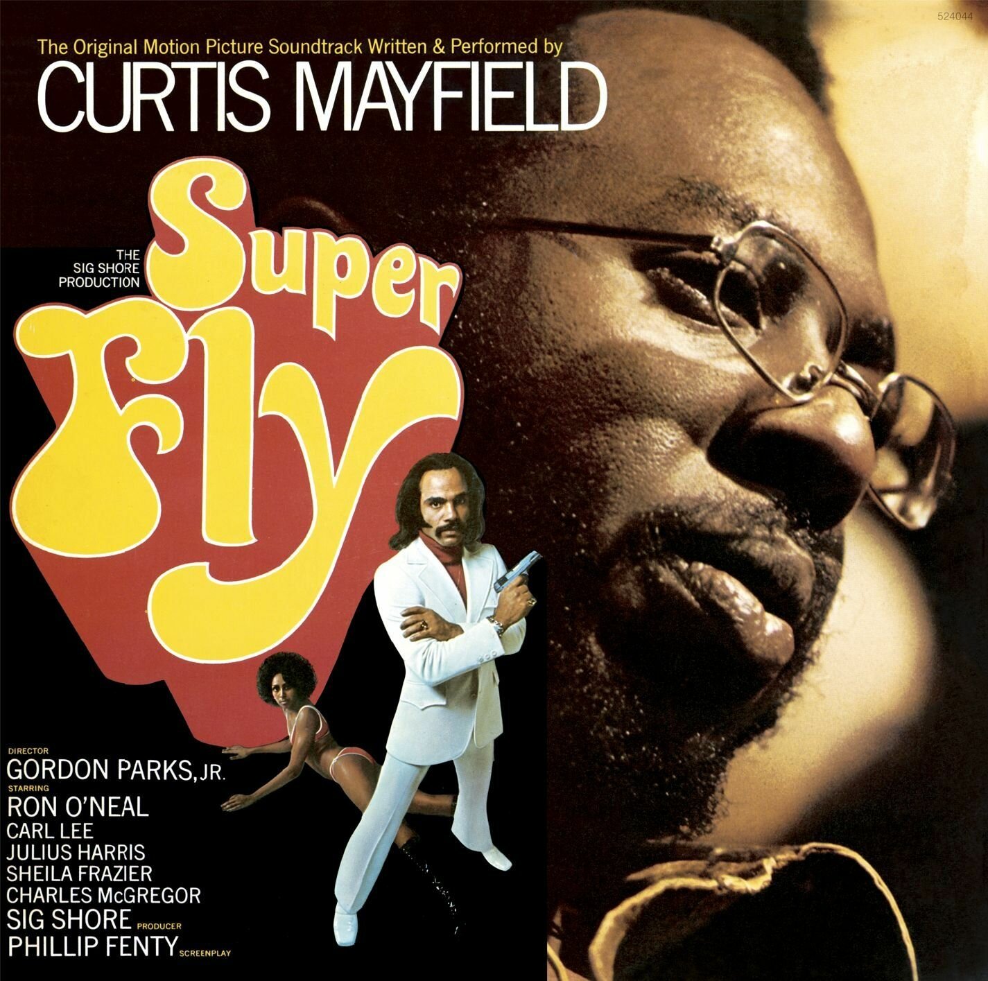 Curtis Mayfield - Super Fly (OST) (Analogue) (LP) 2010, Rhino, Фирменная виниловая пластинка