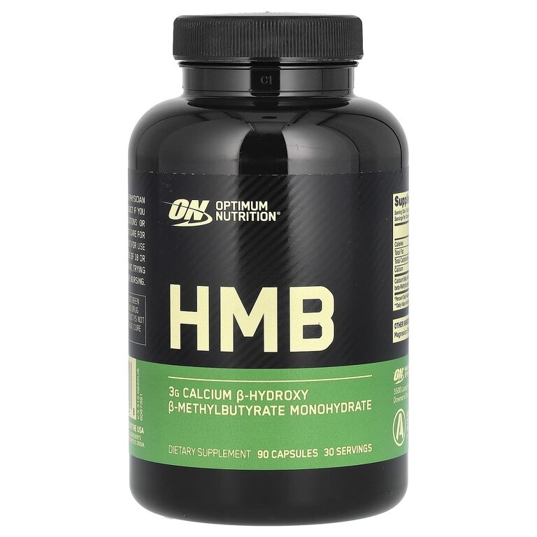 Optimum Nutrition, HMB (гидроксиметилбутират), 90 капсул