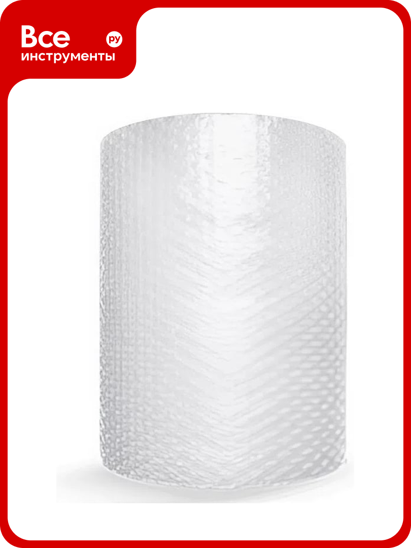 Двухслойная воздушно-пузырьковая пленка волга полимер 1,2x10 м 50708мп, надежный