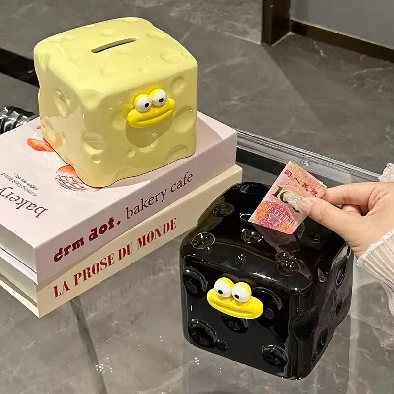 Копилка для денег "сыр", 12.5х11.2 см, 1 шт