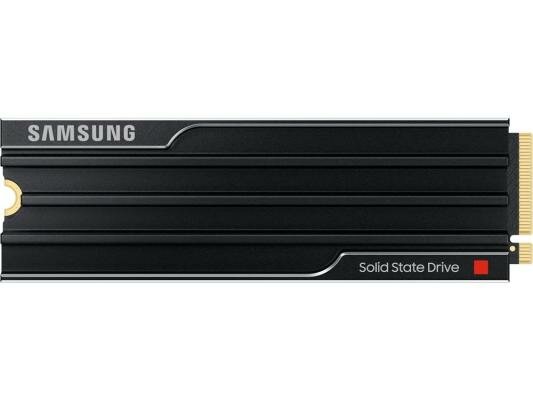 Твердотельный диск 2TB Samsung 9100 PRO, M.2, PCI-E 5.0 x4, TLC 3D NAND [R/W - 14800/13400 MB/s] с радиатором