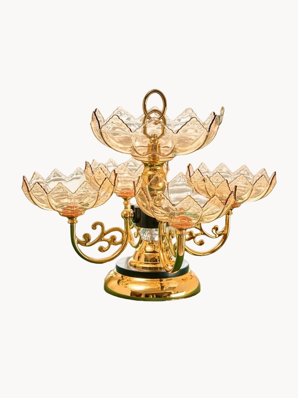 Фруктовница 20 см ABS пластик, небьющаяся, легкая, для фруктов и конфет (Подарок на Пасху)