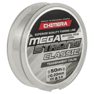 Леска Chimera Megastrong Classic Transparent Color 100м #0.14
