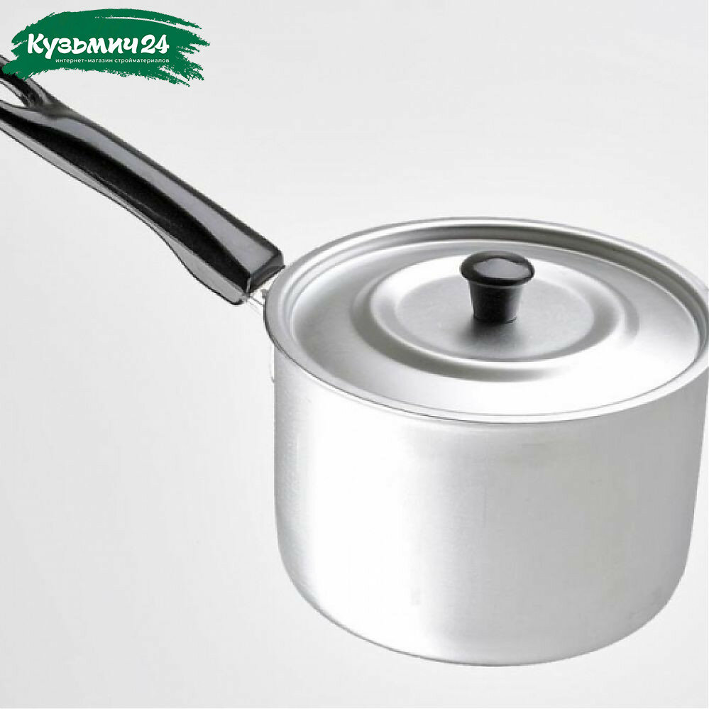 Кастрюля ковш 1.5 л с пластиковой ручкой