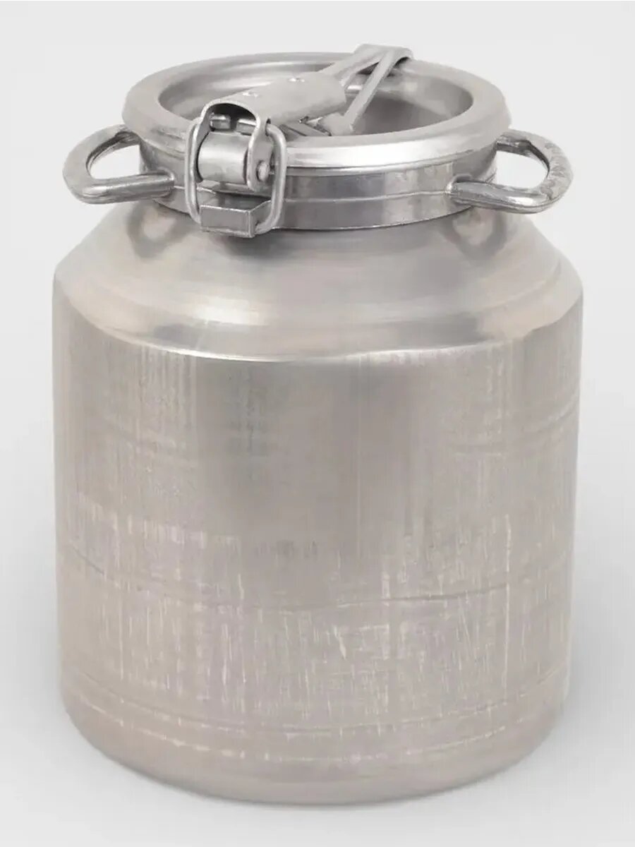 Прочная алюминиевая фляга 18 литров для путешествий