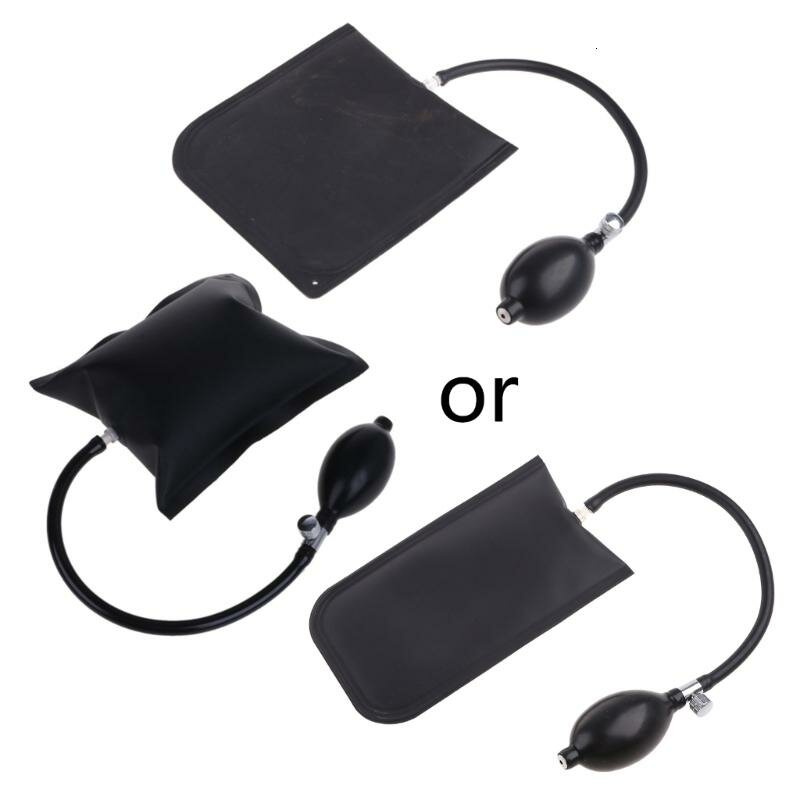 Автомобильный насос-клиновидная подушка для регулировки дверей и окон, Черный