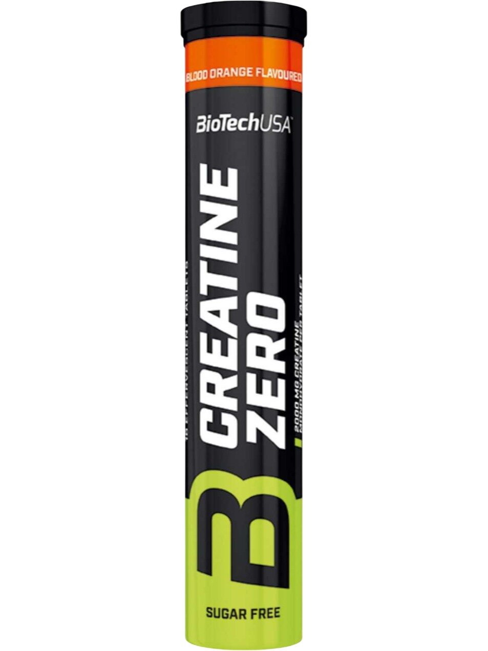 Креатин моногидрат BioTechUSA Creatine Zero Effervescent tablet 18 таблеток, Красный апельсин