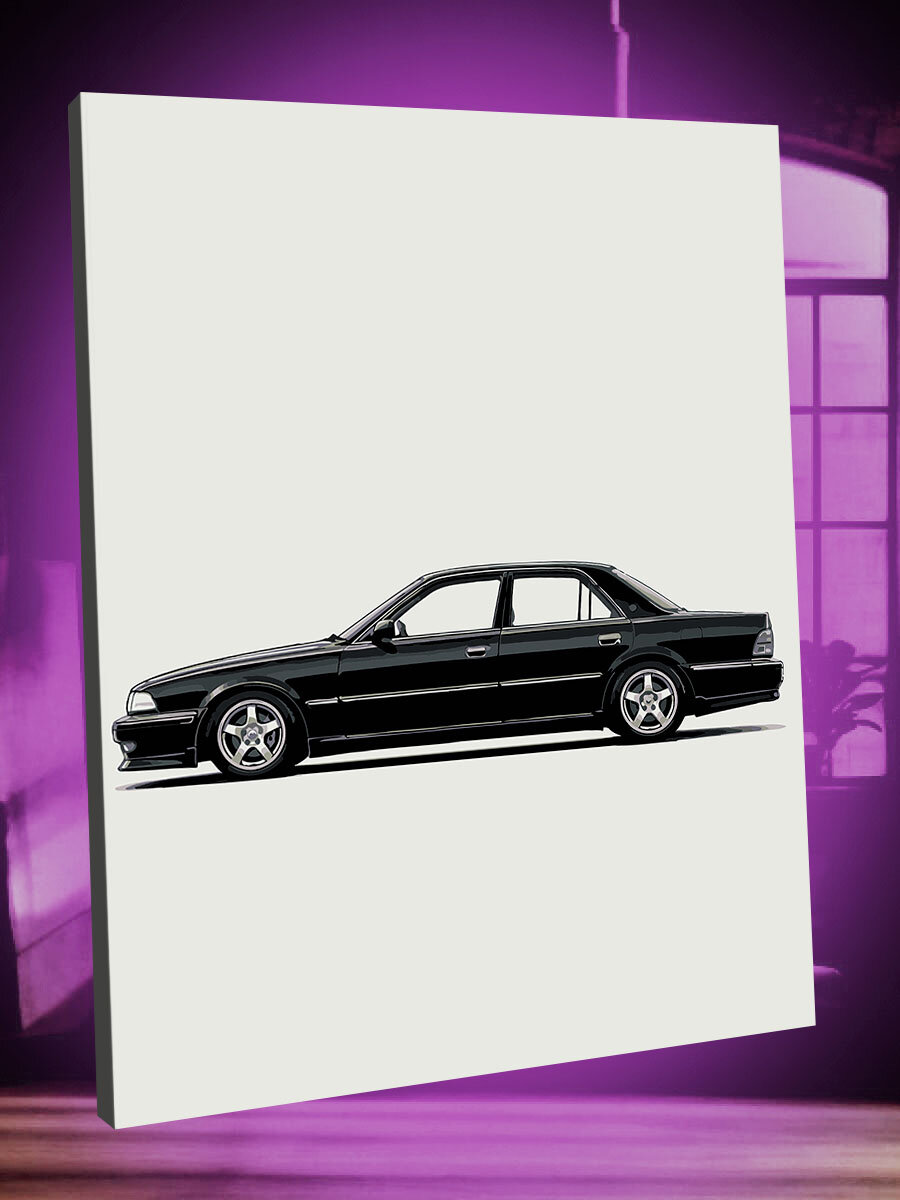 Картина по номерам Toyota Mark II JZX90