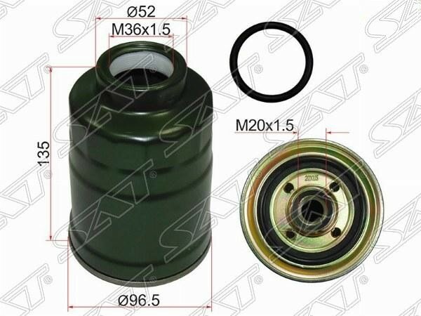 Фильтр топливный SAT ST-MB129675 Isuzu ELF NPR\NQR 84-93, Kia Carnival 99-06