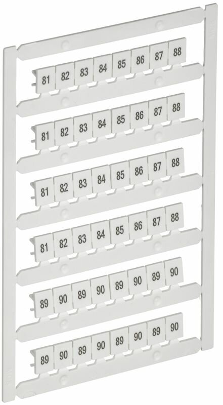 Маркер для CTS 6кв. мм/CP 10кв. мм "81-90" ARMAFIX IEK AF-CT10D-M-006-09