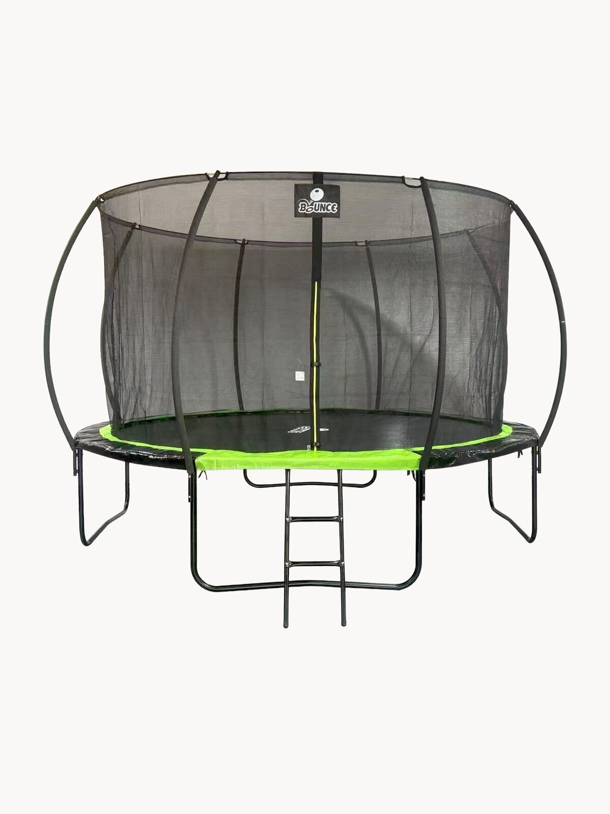Батут каркасный c сеткой BOUNCE уличный для взрослых, детский для дачи и дома, диаметр 366 см нагрузка 180 кг Ами Мебель