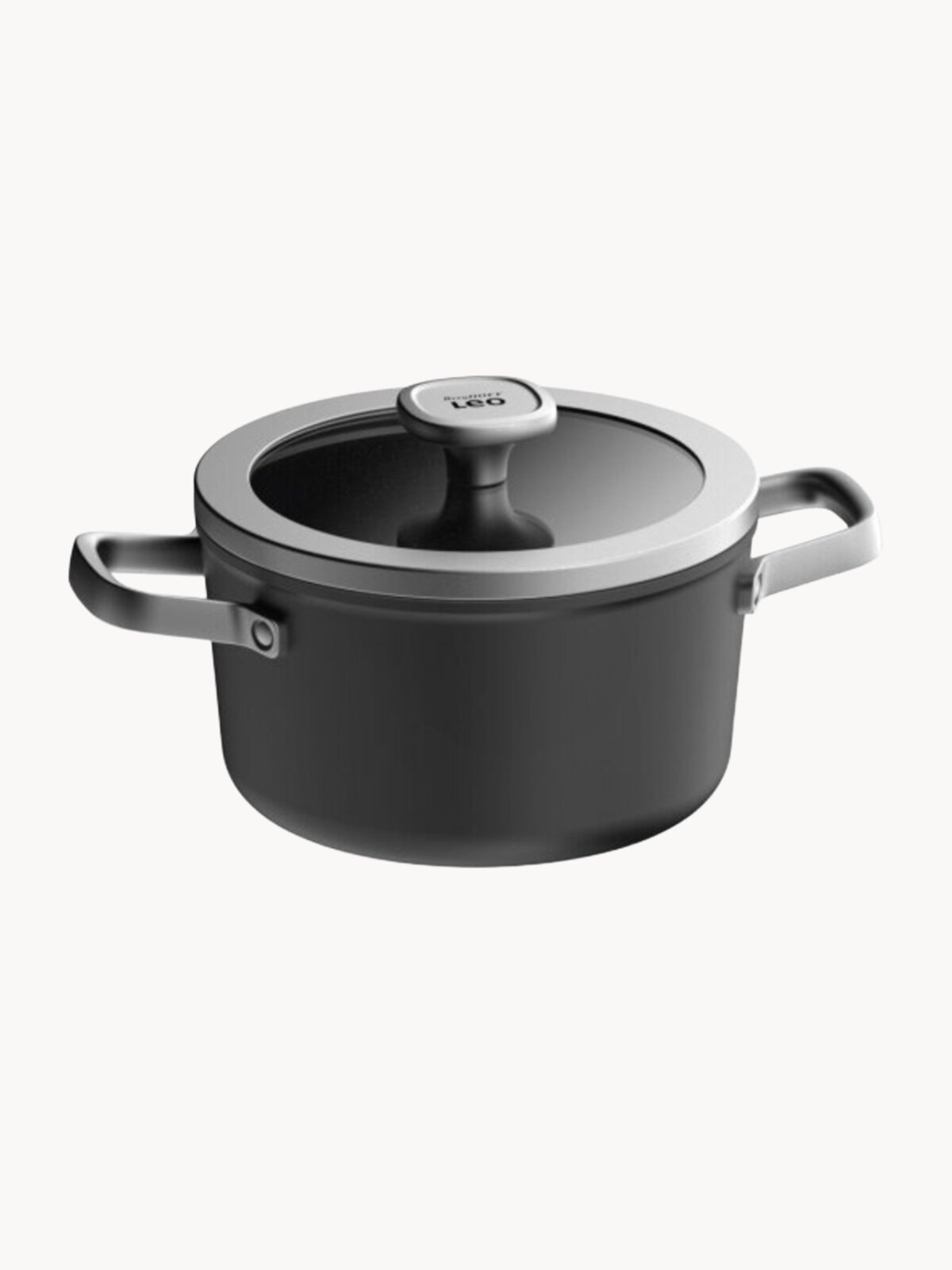 Кастрюля Berghoff с крышкой Leo Graphite Alu 20см 3,1л