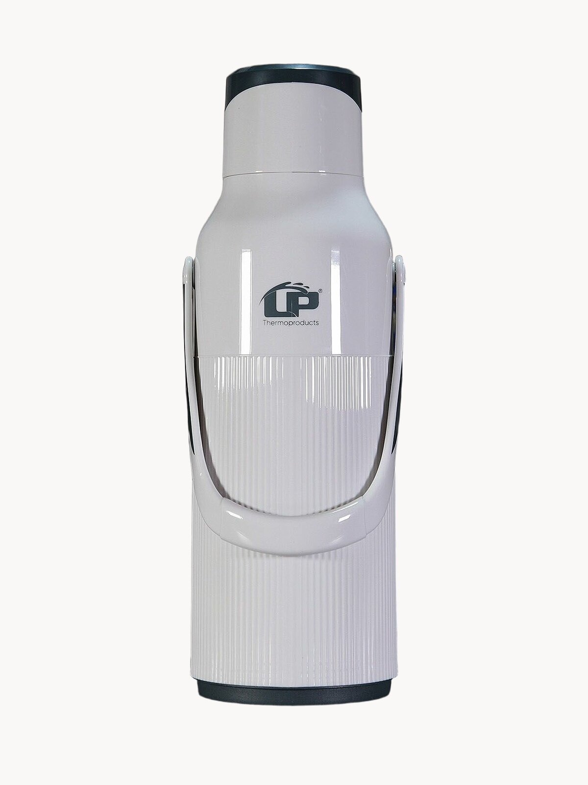 Термос со стеклянной колбой 2л LP Ambition белый