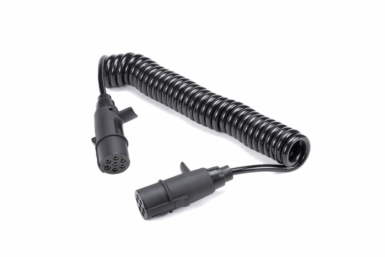 Провод перекидной N 1185 черный пластик 7 контактов, подходит для МАН Serie TGA Скания 3 G series P R T 4 Вольво FH, MAN Scania Volvo, T07717006, TOPCOVER
