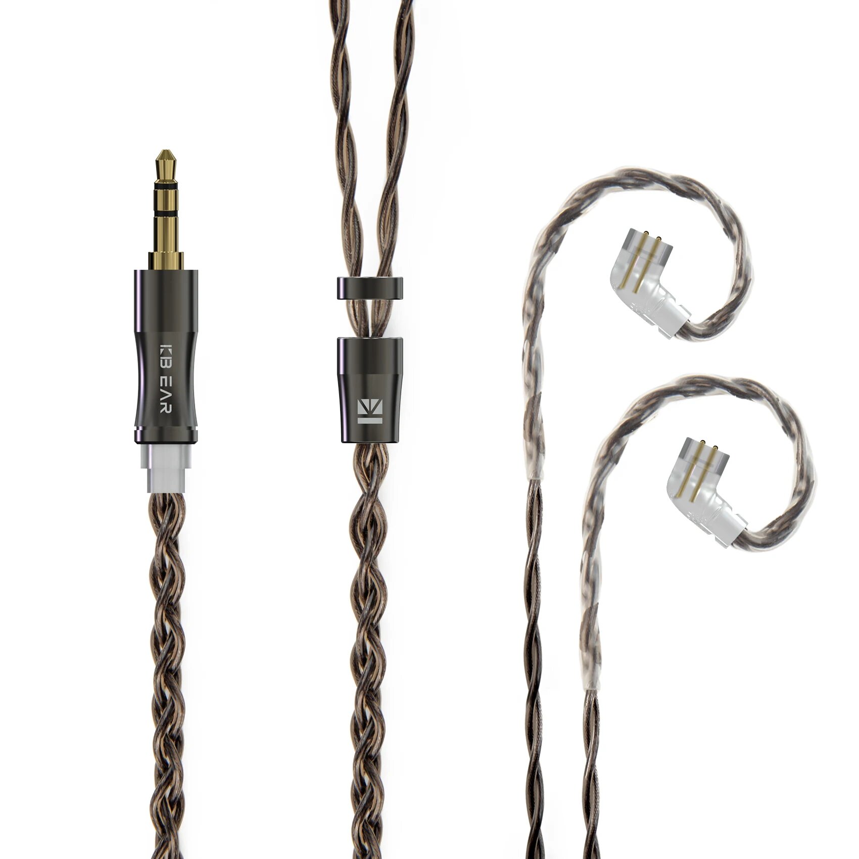 KBEAR Hazy, кабель для наушников 3.5mm QDC
