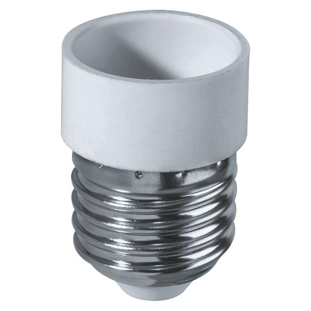 Патрон электрический переходник 71 989 с Е27 на Е14 NAVIGATOR