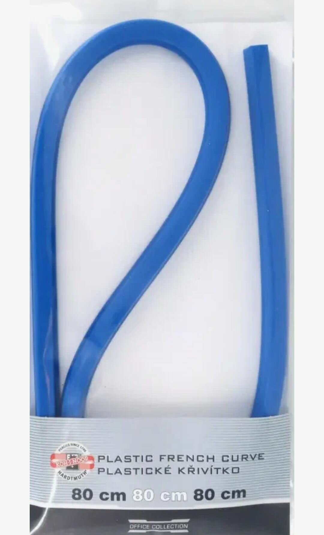 Гибкое лекало 80см KIN синий