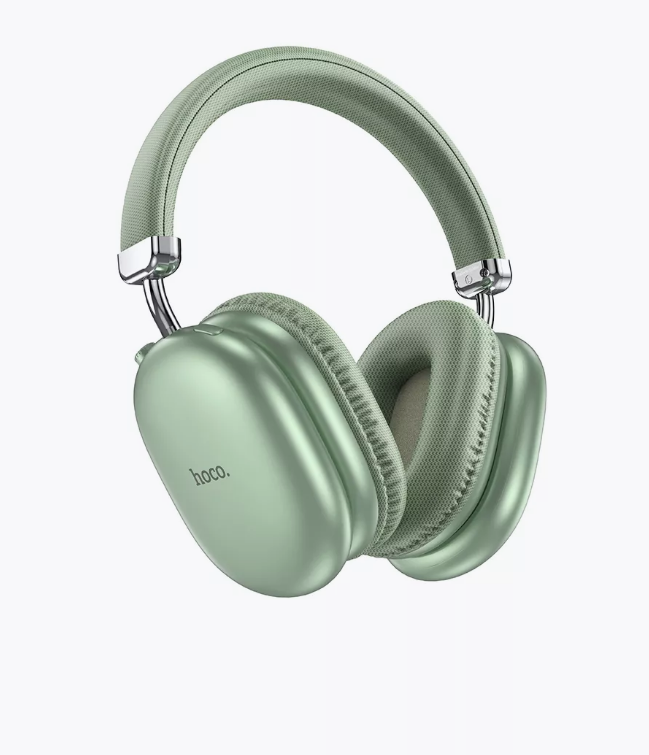 Беспроводные полноразмерные наушники Hoco Max /Bluetooth 5.3 /Green