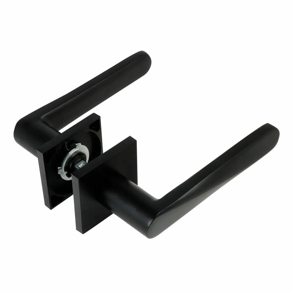 Дверные ручки EDS-122H-Q2, цвет черный