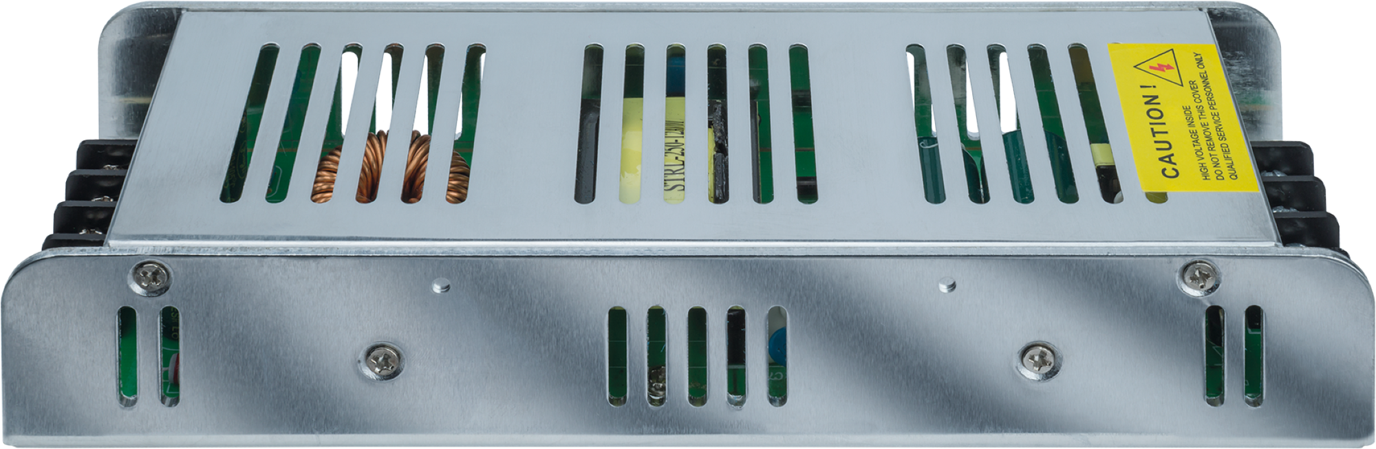 Драйвер Navigator / Навигатор ND-P200-IP20-12V для светодиодных изделий в металлическом корпусе, серый, 222х68х40мм, 200Вт / блок питания