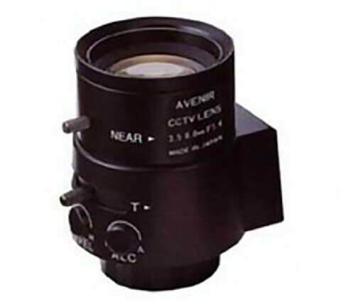 TVSD0358-DNJ (IR), варифокальный объектив с АРД, 1/3", f=3-10мм, CS