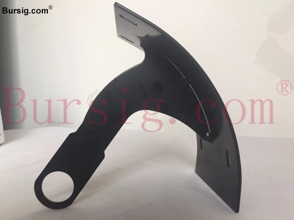 Крепление держателя номерного знака изогнутое вертикальное для мотоцикла велосипеда с осью 1 дюйм