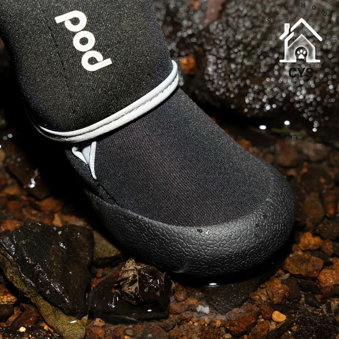 Натуральные латексные водонепроницаемые ботинки для домашних животных, мягкие, удобные, износостойкие, подходят для маленьких, средних и крупных собак.