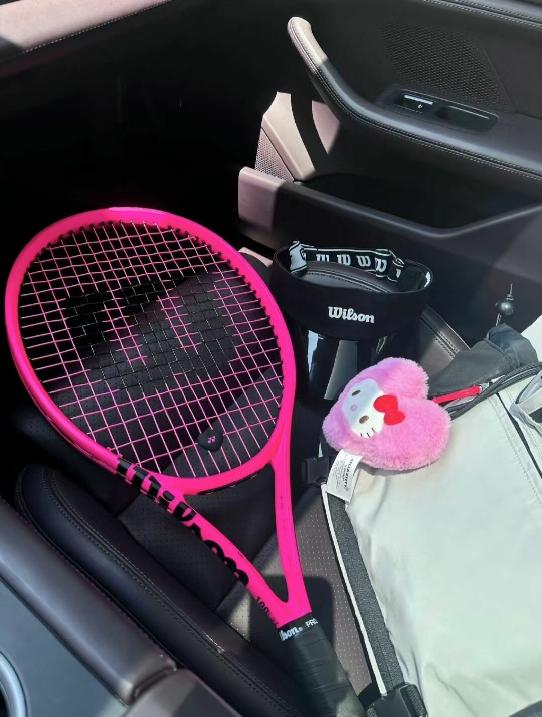 Теннисная ракетка Wilson Clash V2, полностью карбоновая тренировочная ракетка, ручка размера 2, розовая