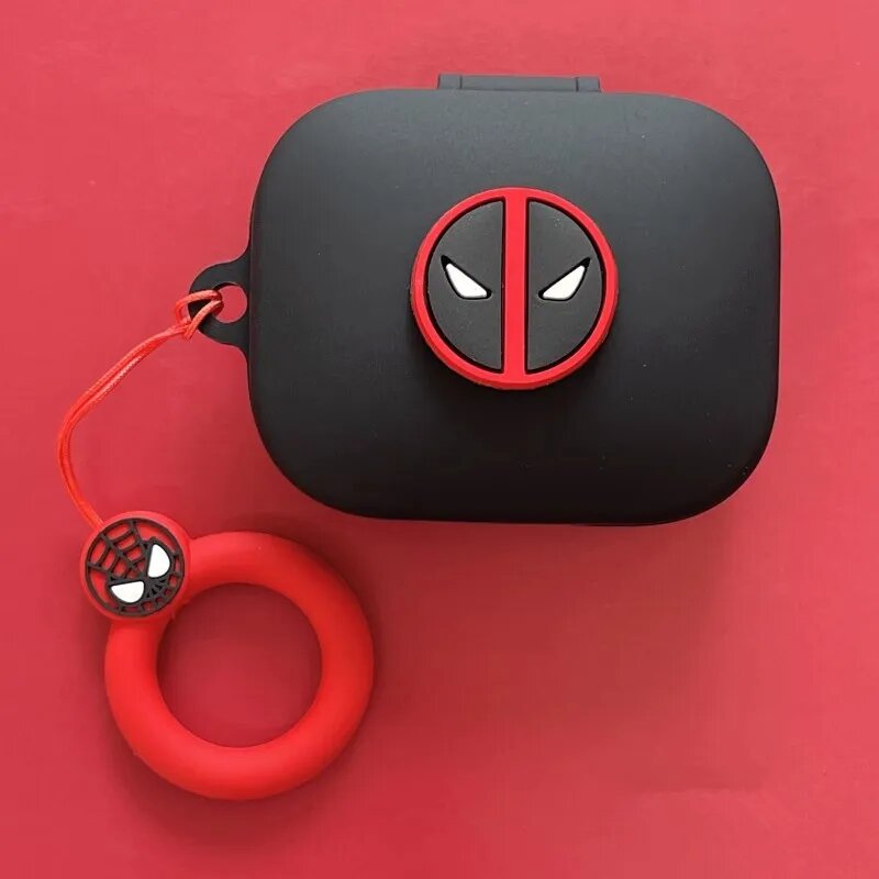 Чехол для наушников Marvel Deadpool Redmi Buds 5/6S/6 Active Redmi Buds 6 Active, C With Lanyard