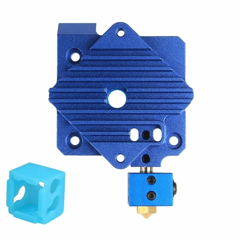 Аэро-радиатор для 3D-принтера Охлаждающий блок из алюминиевого сплава V6 Экструдер ShortRange Hotend Радиатор 1,75 нити 1 комплект