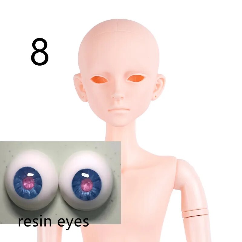 Мужская кукла BJD 60 см, пластиковая 8, head and body (B)