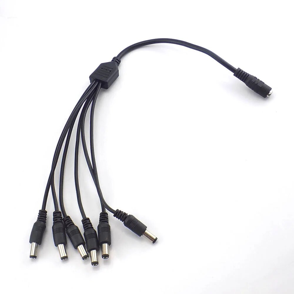 Разветвитель блока питания 12В для светодиодной ленты 1 to 6way