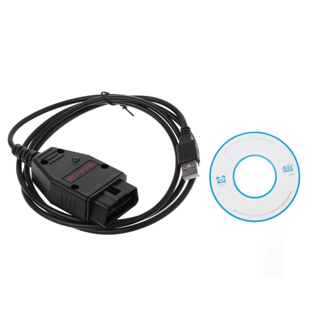 Кабель COM Диагностического Сканера VAG-K+CAN Commander 1.4 OBD2