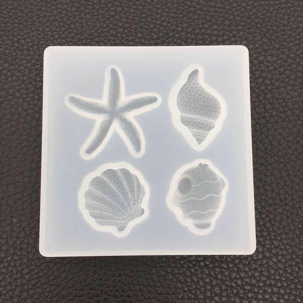 Кристаллическая эпоксидная форма для морских звезд в виде раковины