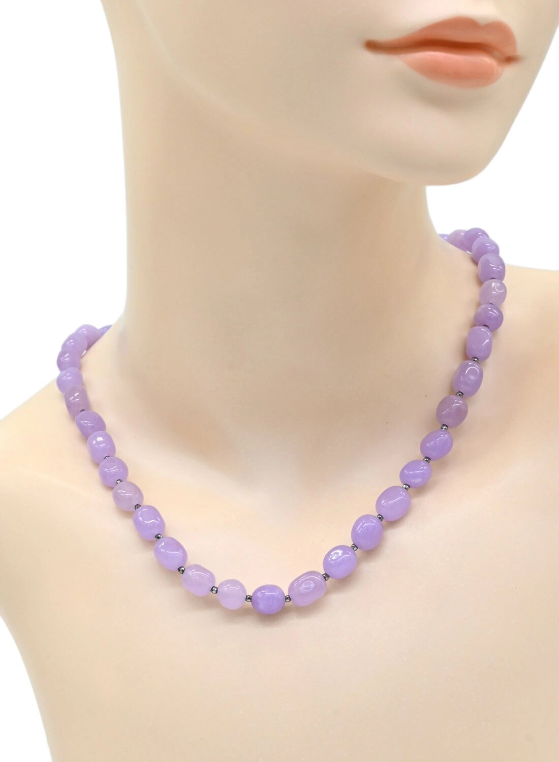 Бусы, кальцит