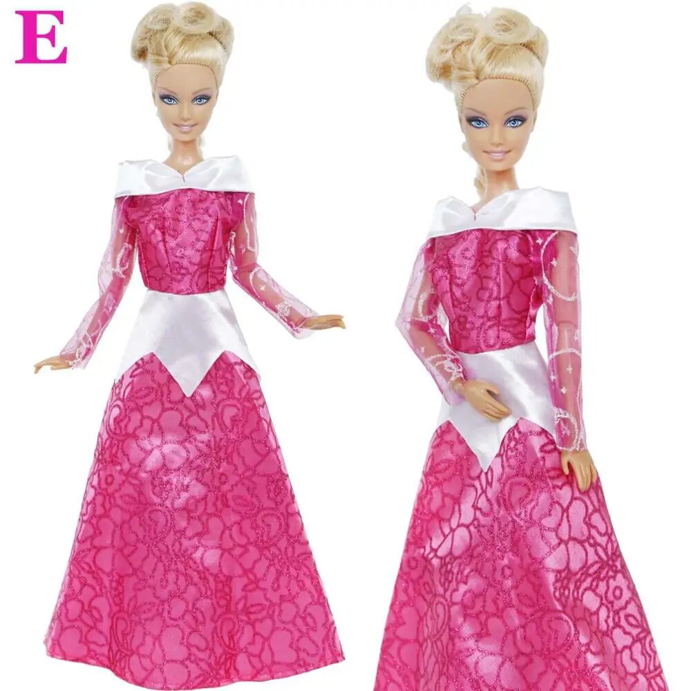 Наряд для куклы Barbie Aurora Розовый, NO DOLL 9