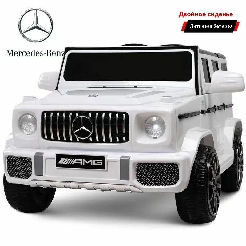 Электромобиль Tommy Mercedes-Benz G63 AMG MB-5 белого цвета