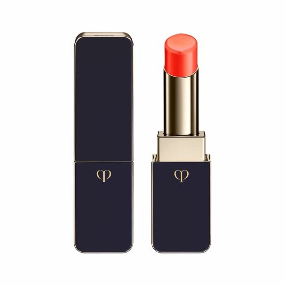 CLE DE PEAU BEAUTE Сияющая помада для губ Lipstick Shine (214 Red-Orange Rebel)