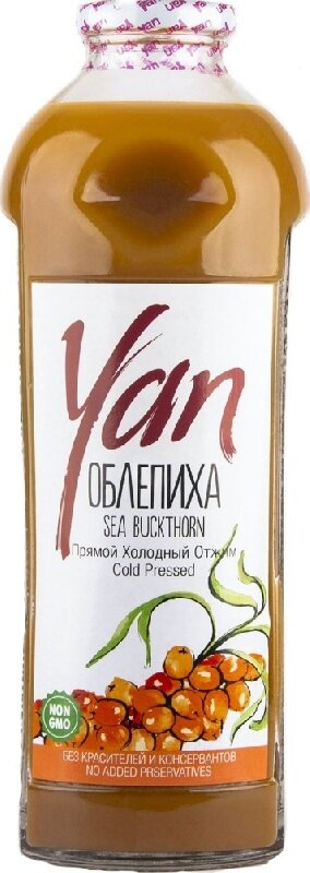 Нектар YAN Облепиховый /стекло/ 0,93л