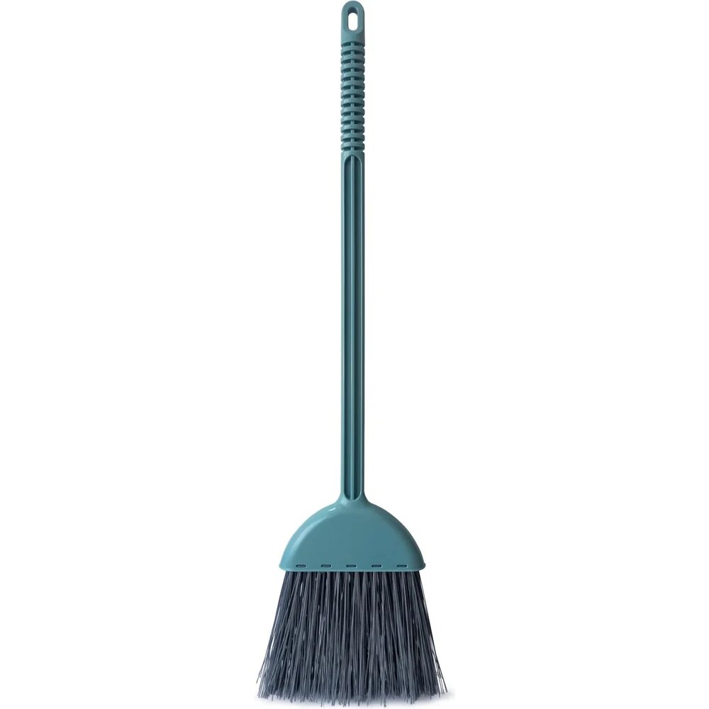 Веник для уборки Martika Фанго бирюзовый С866БИР, для уборки как внутри помещений так улице, пластиковый