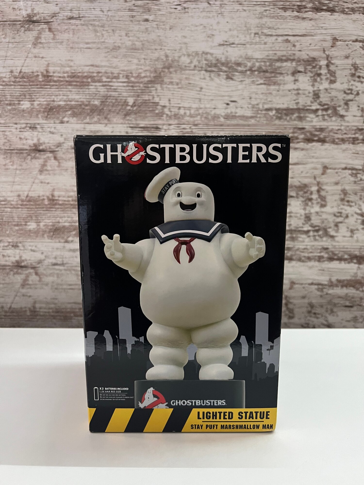 Фигурка Стэй Пафт Зефирный Человек с подсветкой Ghostbusters Охотники за приведениями Stay Puft Marshmallow Man от Diamond select тираж 1984 штук