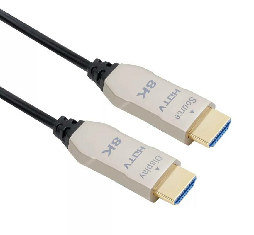 Активный оптический кабель HDMI 19M/M, ver. 2.1, 8K@60 Hz 40m iOpen