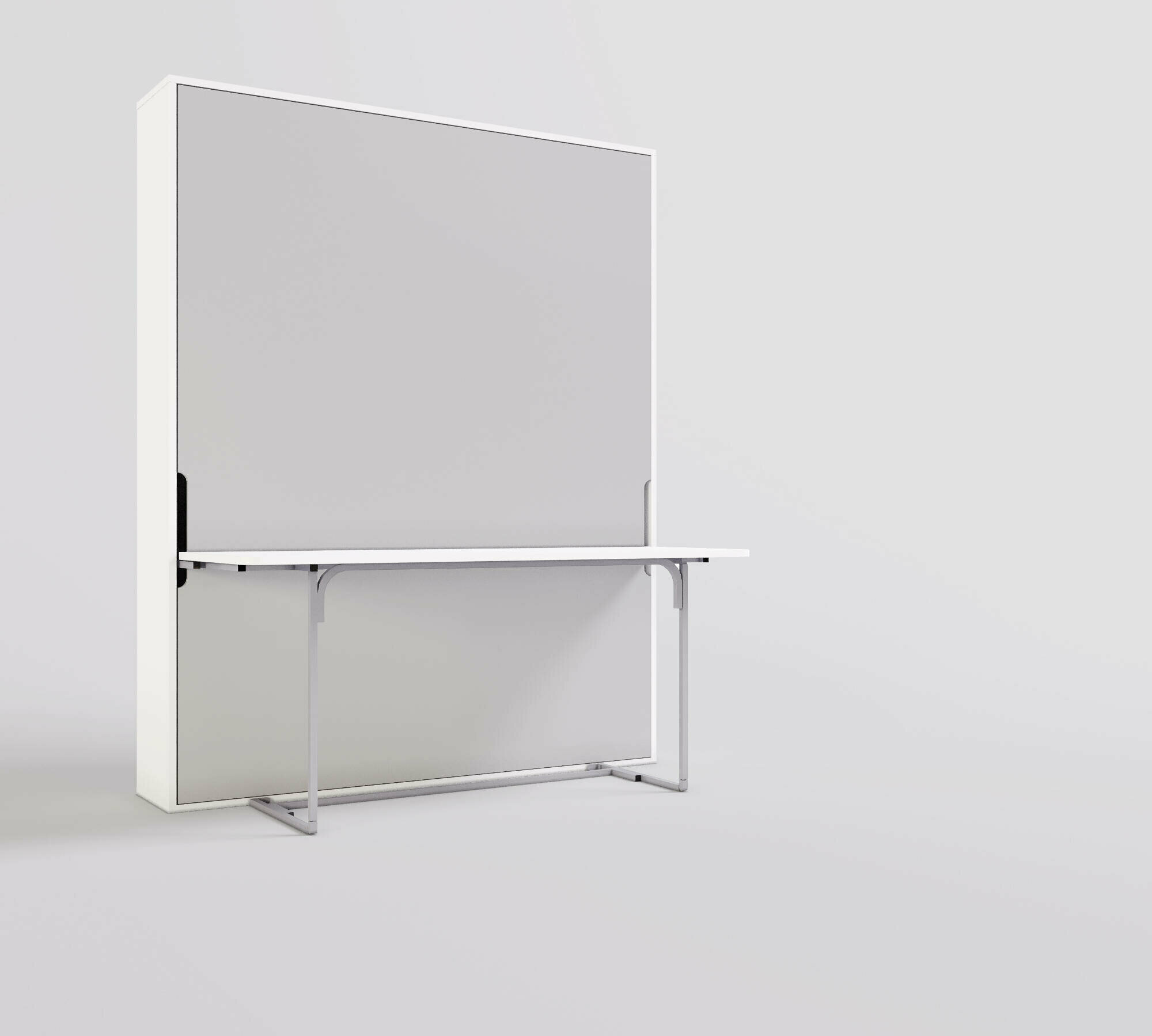 Шкаф кровать-трансформер со столом Летто Таволо 1600 Лайт Тренд