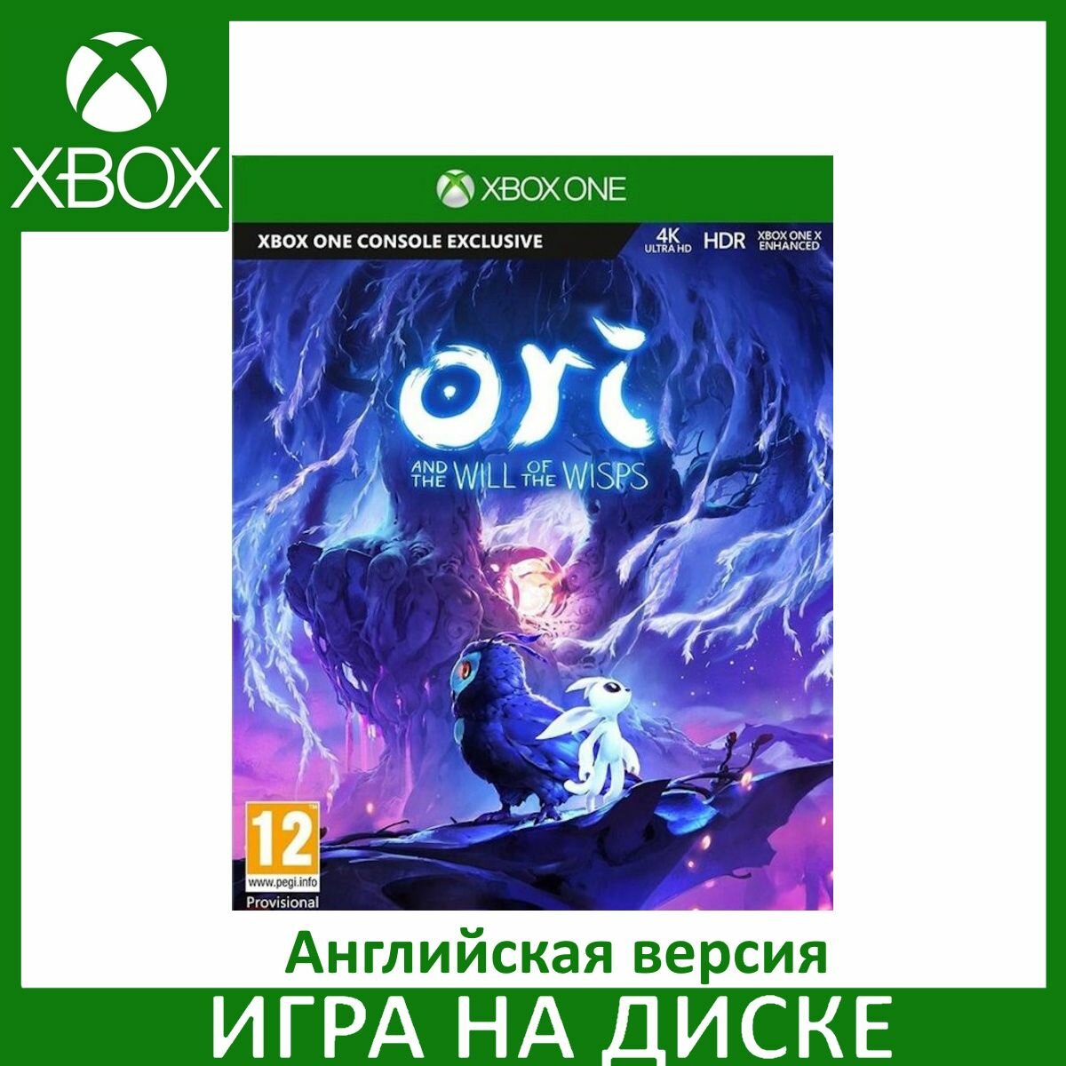 Игра Ori and the Will of the Wisps Xbox One Диск на Xbox One Английская версия