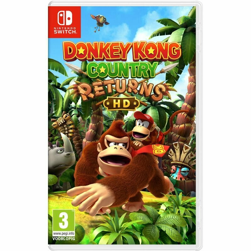 Игра Donkey Kong Country Returns HD (английская версия) для Nintendo Switch