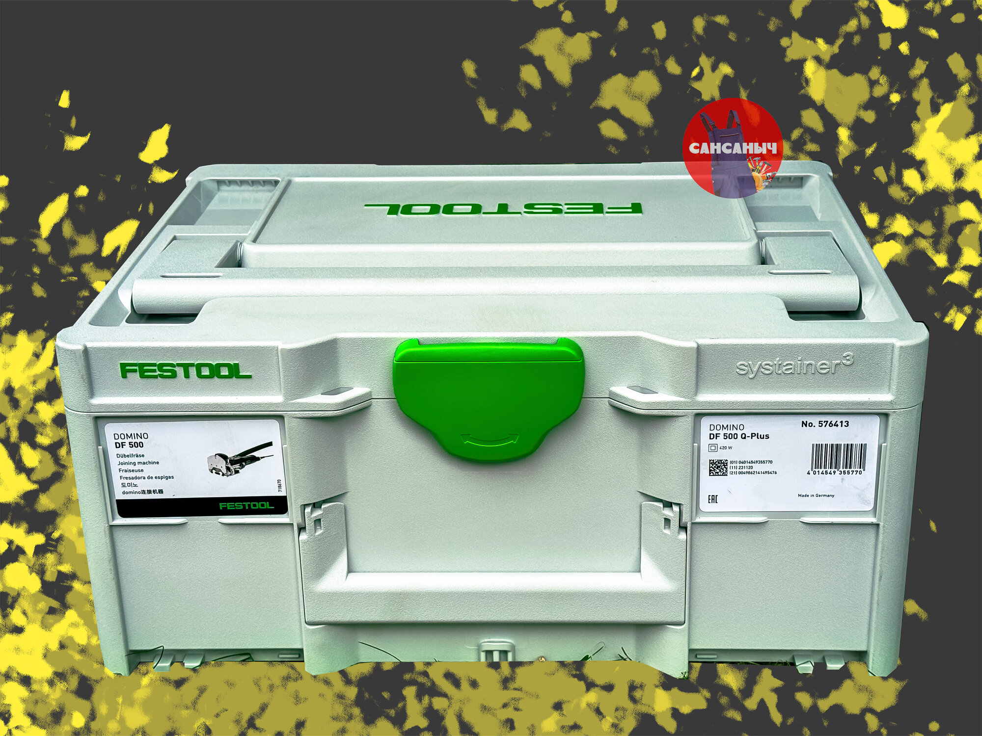 Фрезер для дюбельных соединений Festool DOMINO DF 500 Q-Plus 576413